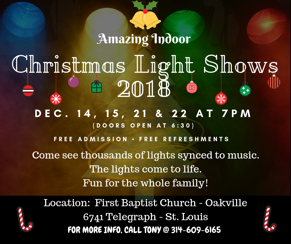Free Indoor Computerized Christmas Light Show | What’s happening in St ...