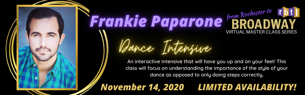 FRANKIE PAPARONE - DANCE INTENSIVE | Kids Out and About Chicago