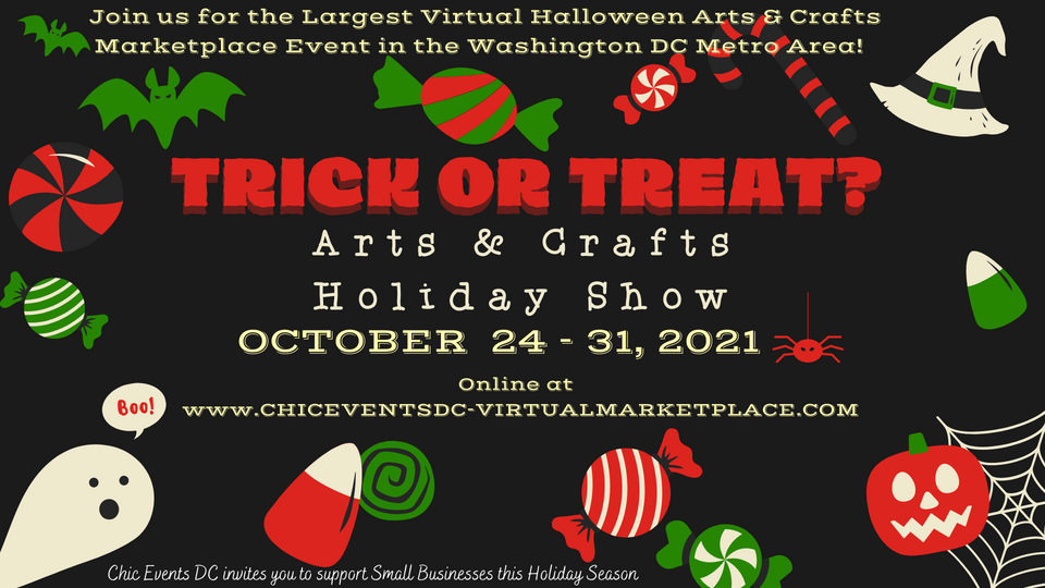 Trick or Treat Arts & Crafts Holiday Virtual Marketplace | What’s ...