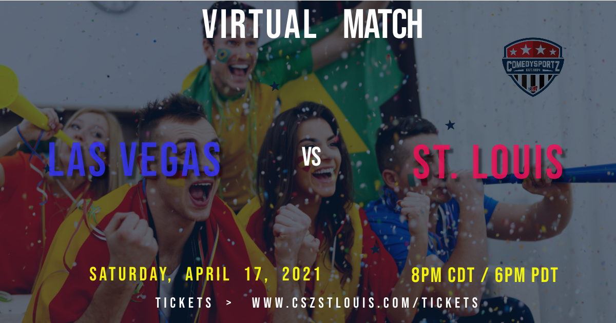 Las Vegas vs St Louis ComedySportz Virtual Match at 8 pm CDT / 6 pm PDT ...