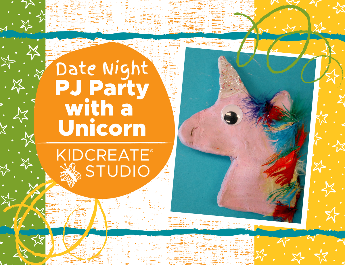 Date Night Art Class- PJ Party with a Unicorn (3-9 Years) | Kids Out ...