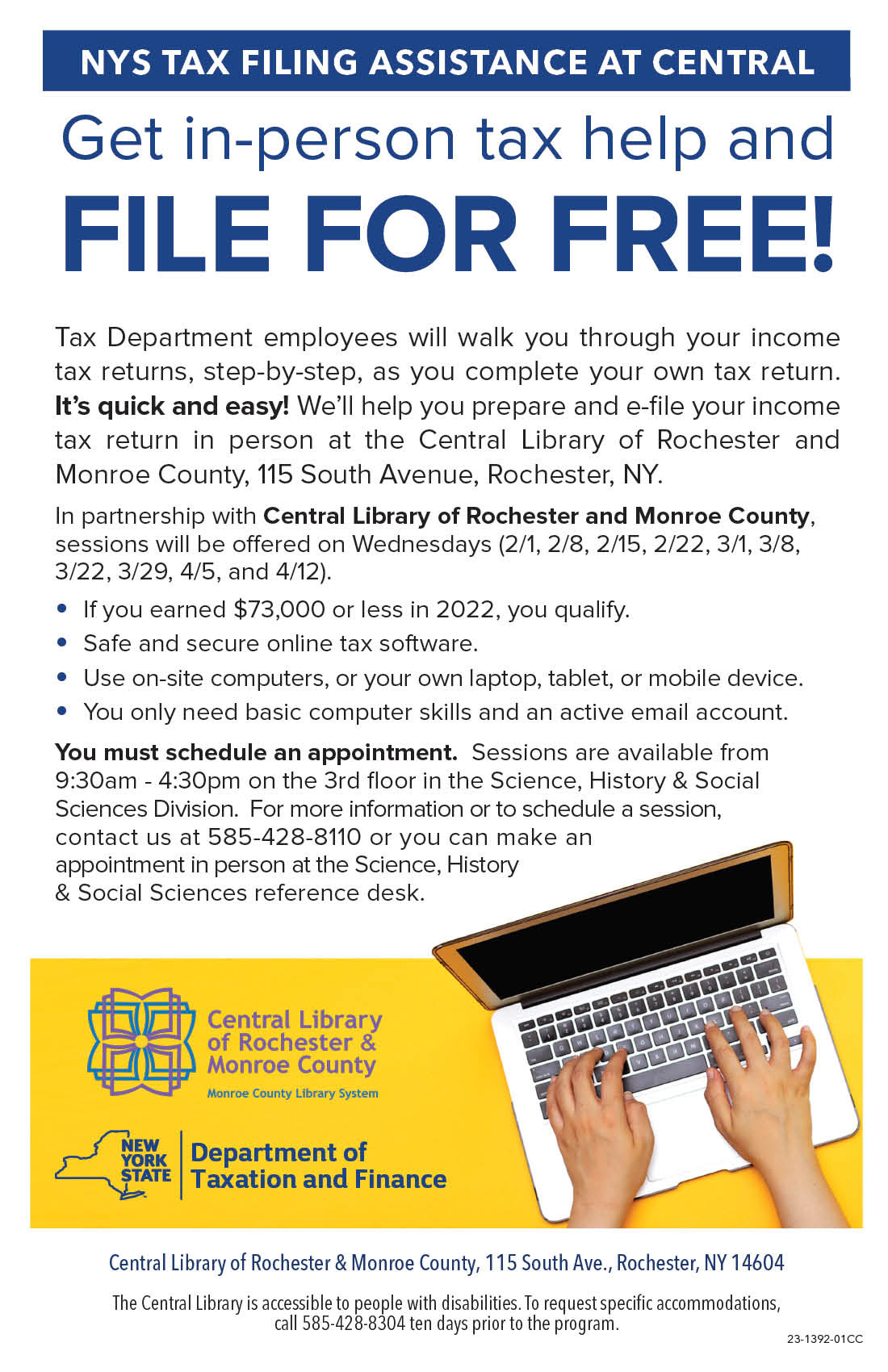 Tax Assistance Program | Kids Out and About Albuquerque