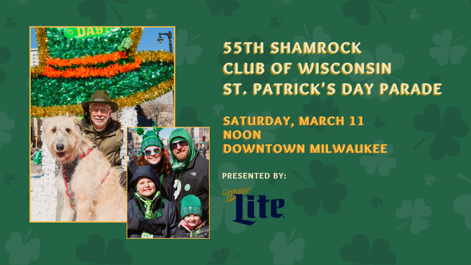 57th Shamrock Club of Wisconsin St. Patrick’s Day Parade | Kids Out and ...