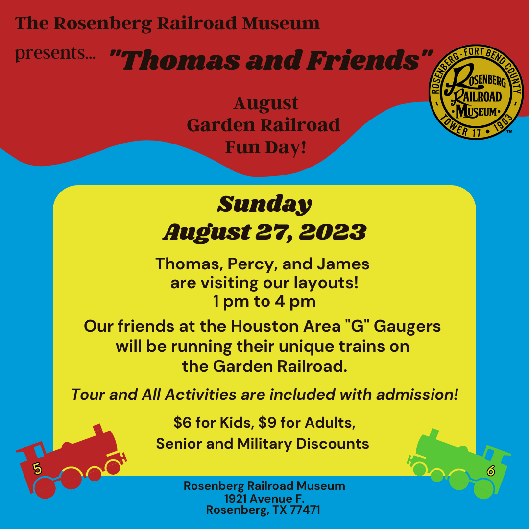 Thomas and Friends Garden Railroad Fun Day | Kids Out and About Houston