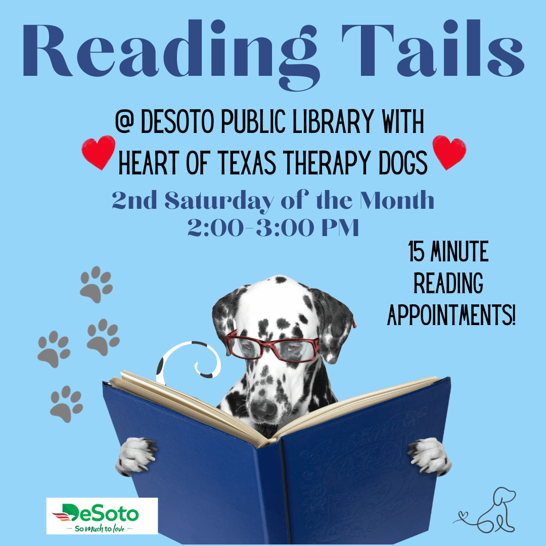 Reading Tails: Reading With Dogs | Kids Out and About Dallas