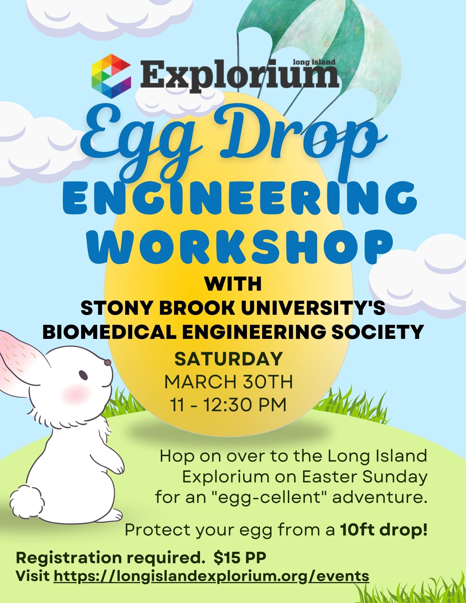 SBU Egg Drop Engineering Workshop | Kids Out and About Long Island