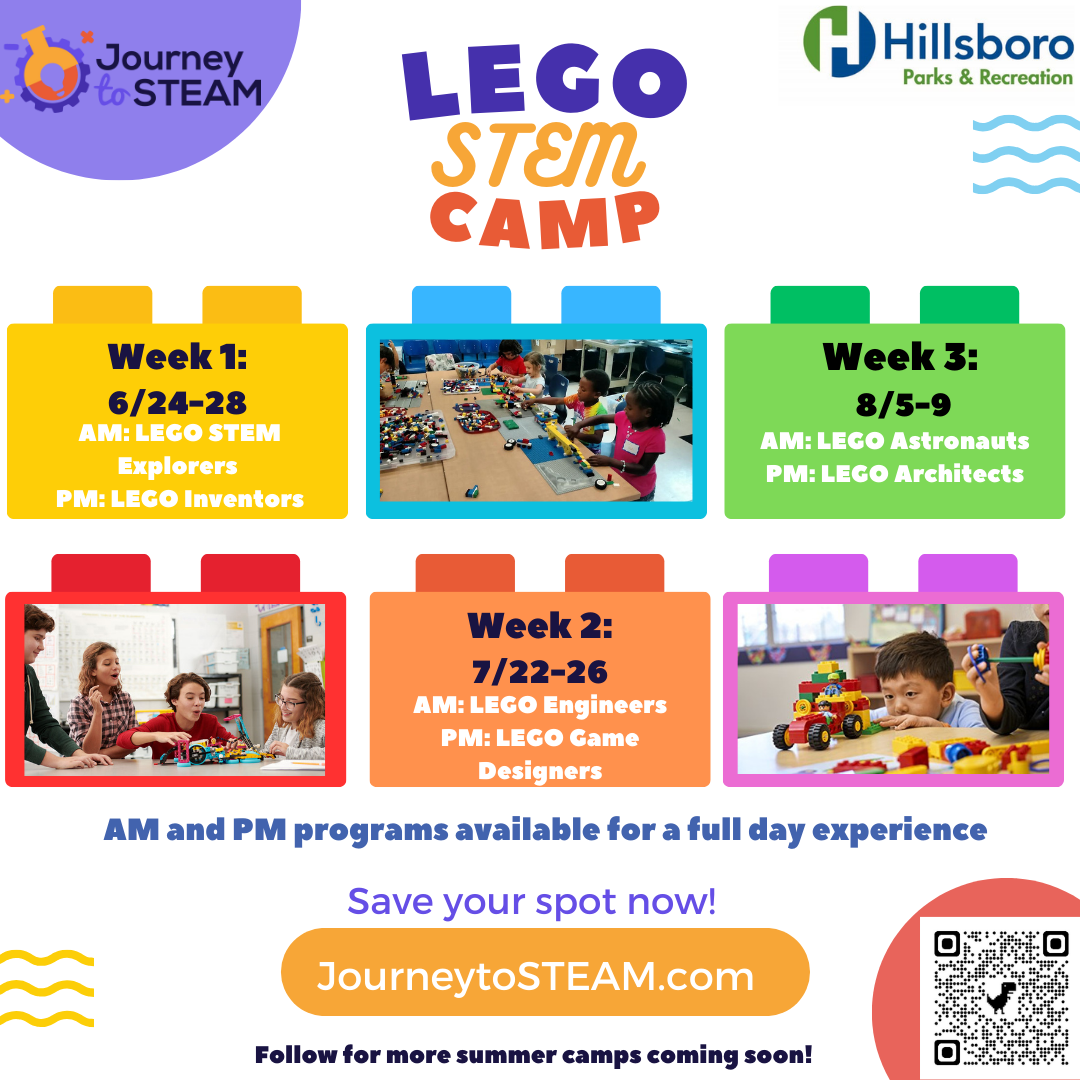 LEGO STEM Summer Programs (Hillsboro) | Kids Out and About Portland