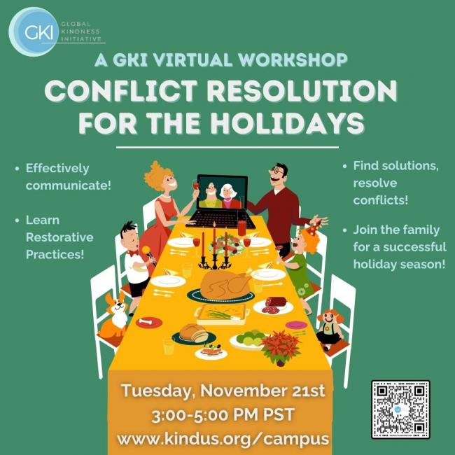 Conflict Resolution for the Holidays - A GKI Virtual Workshop | What’s ...
